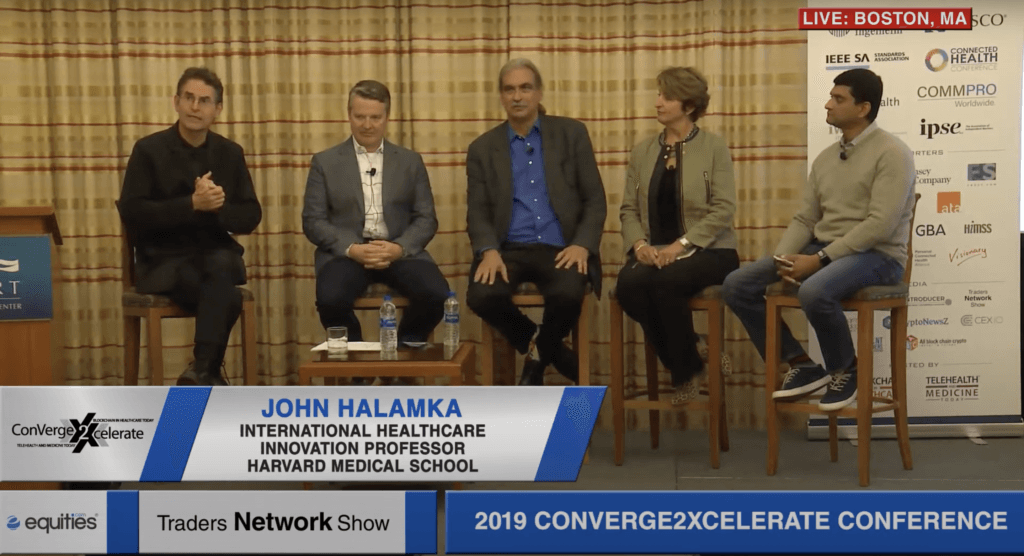 John Halamka, David Weeks, Carl Camden, Mary Butler Everson, and ...