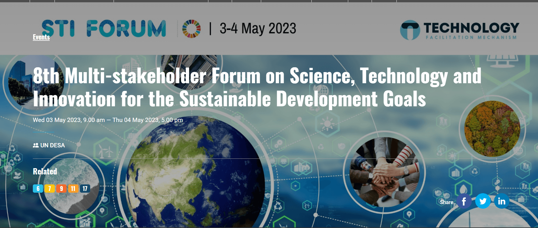 8th Multi-stakeholder Forum on Science, Technology and Innovation for the Sustainable ...