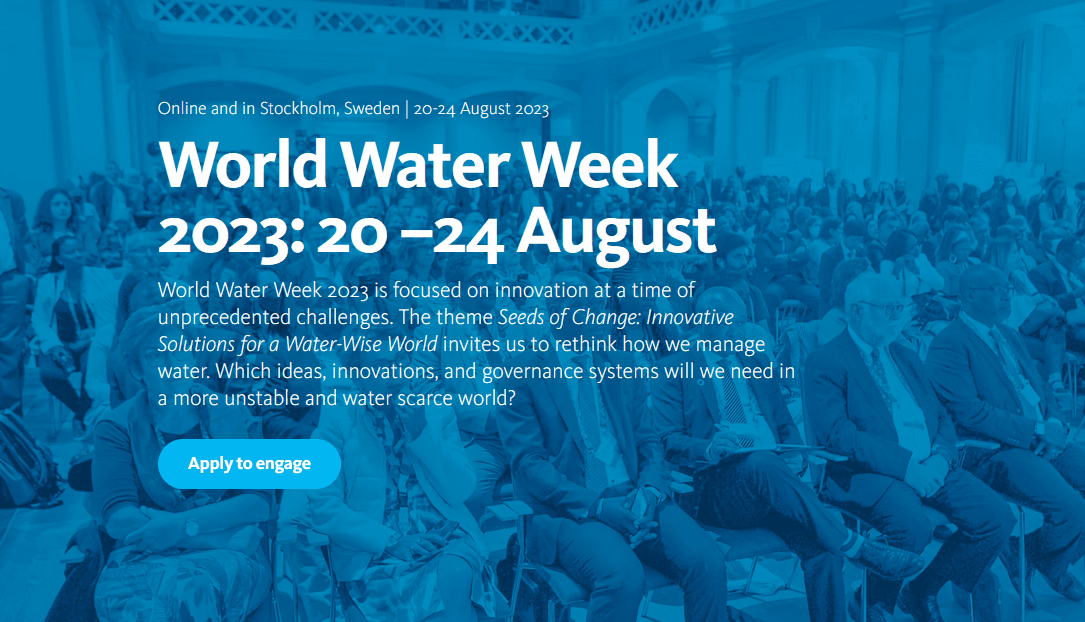World Water Week 2023: Seeds of Change - ESG News