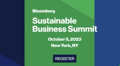 Bloomberg Sustainable Business Summit - ESG News