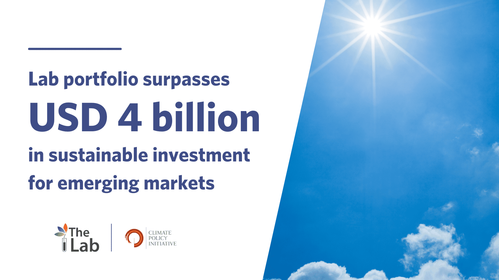 Lab Solutions Surpass $4 Billion in Climate Finance Mobilization - ESG News