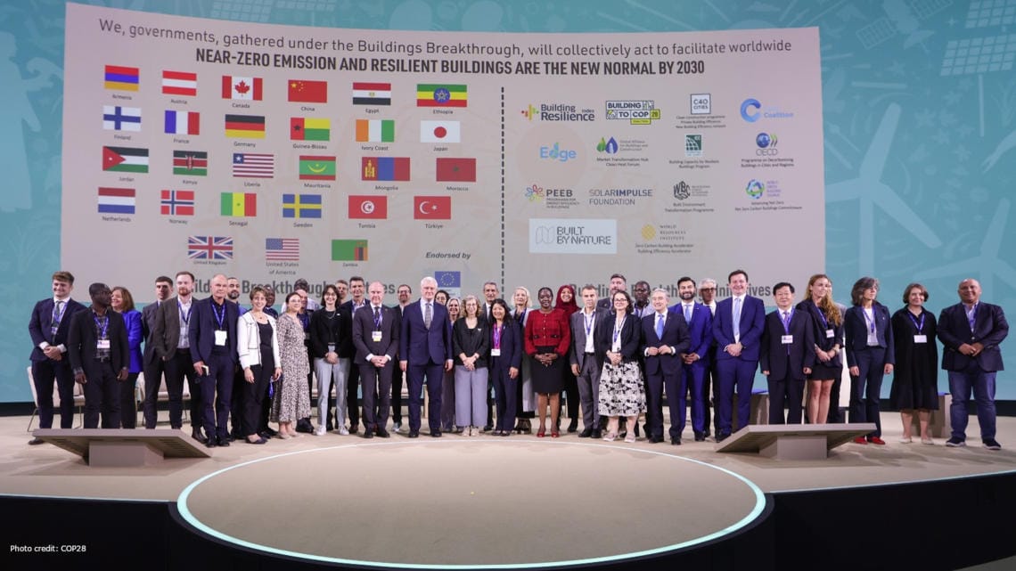 COP28 Unveils Global Plan for Near-Zero Emission Buildings by 2030 - ESG News