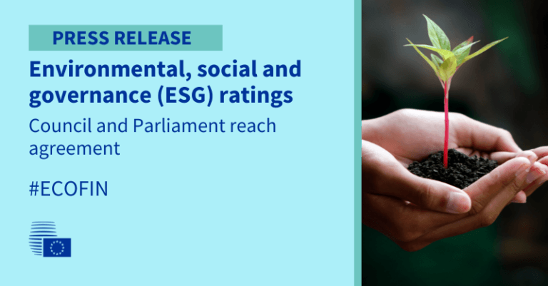 EU Boosts Sustainable Investing with New ESG Ratings Regulation - ESG News