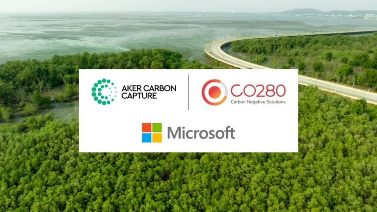 CO280, Aker Carbon Capture Partner with Microsoft to Enhance Carbon ...